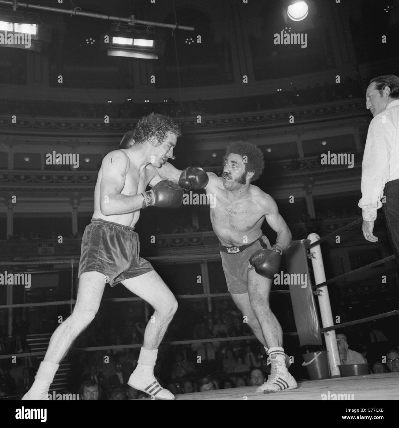 Boxing - Tom Imrie v Larry Paul - Royal Albert Hall, Kensington, London ...