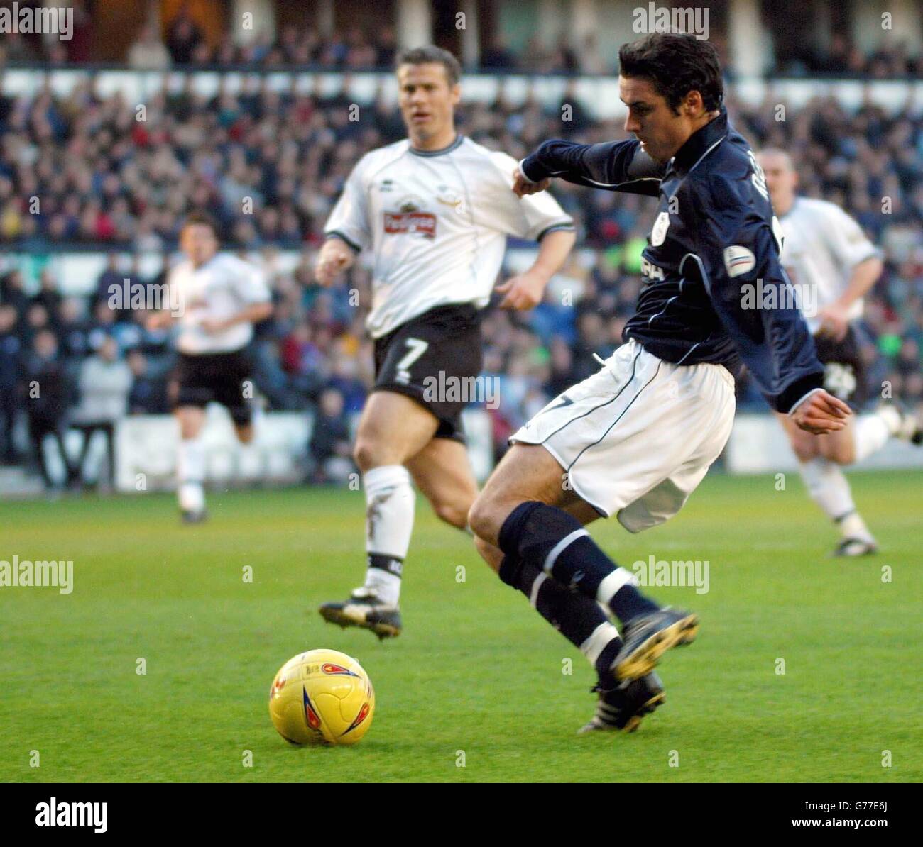 Michael Reddy opens the scoring for Sheffield Wednesday during their ...