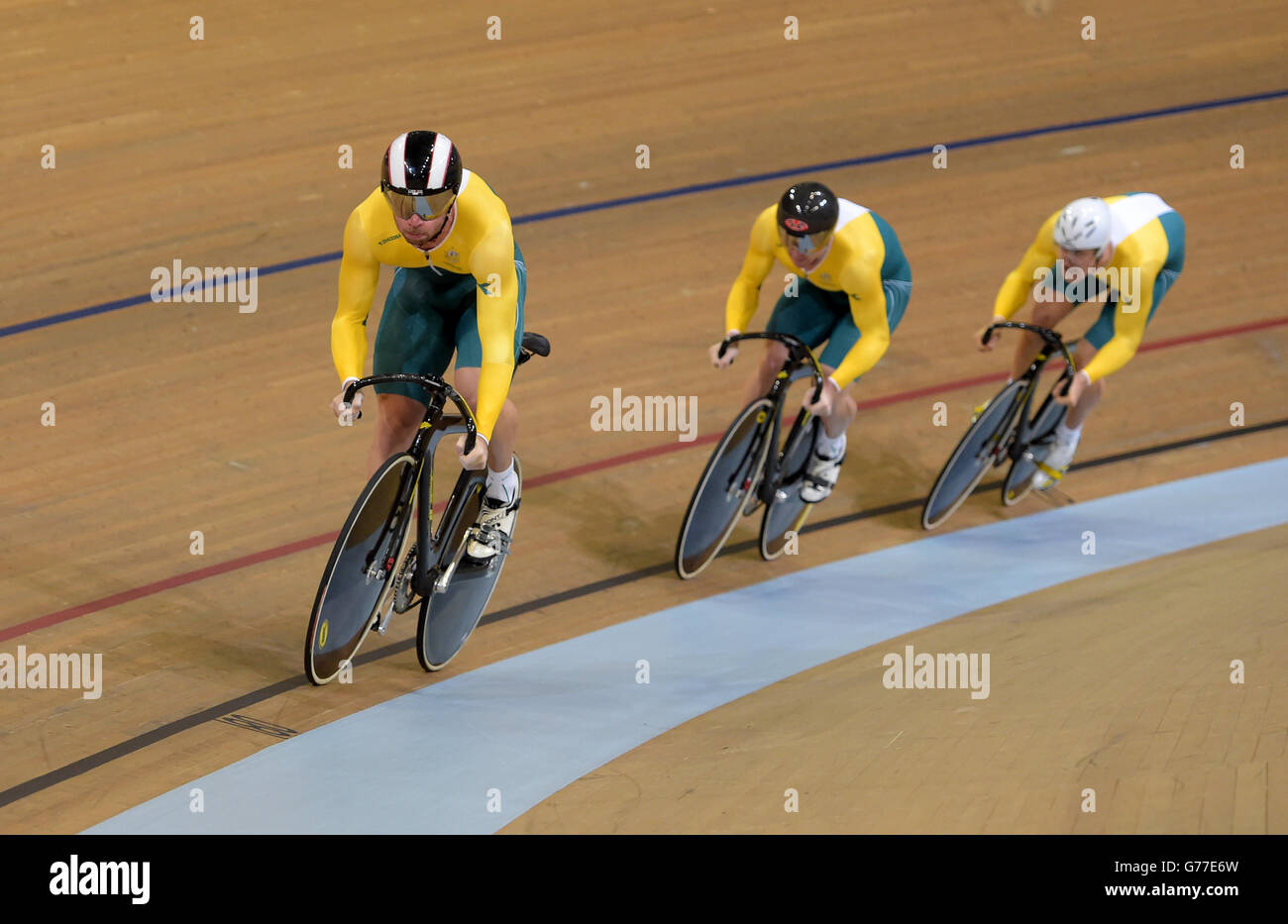Shane perkins matthew glaetzer in mens team sprint qualifier hi-res ...