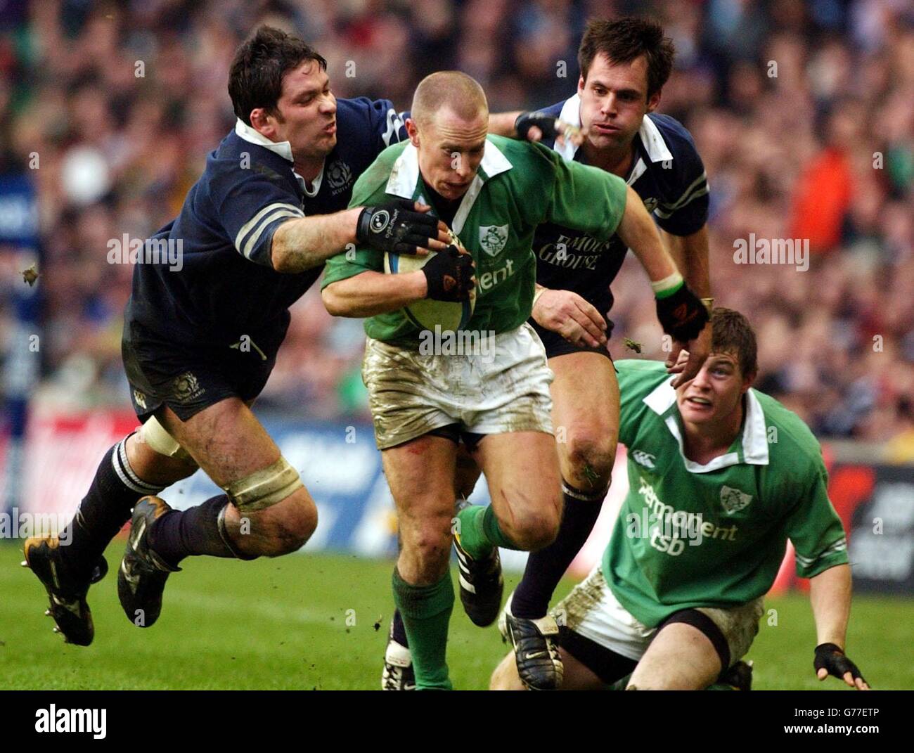 Rugby union kenny logan hi-res stock photography and images - Alamy