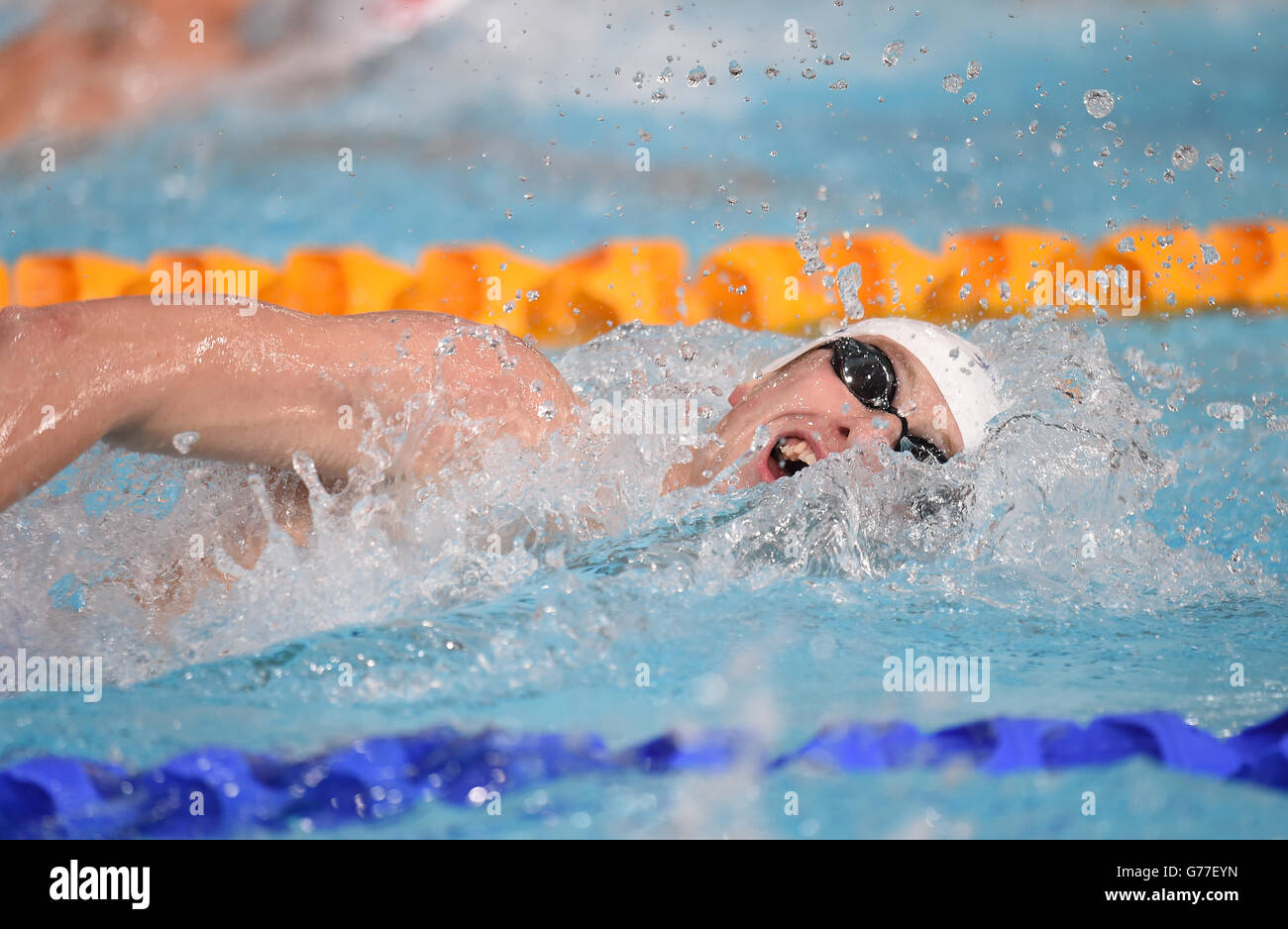 Scotland's Daniel Wallace in action during the Men's 400m Freestyle at ...