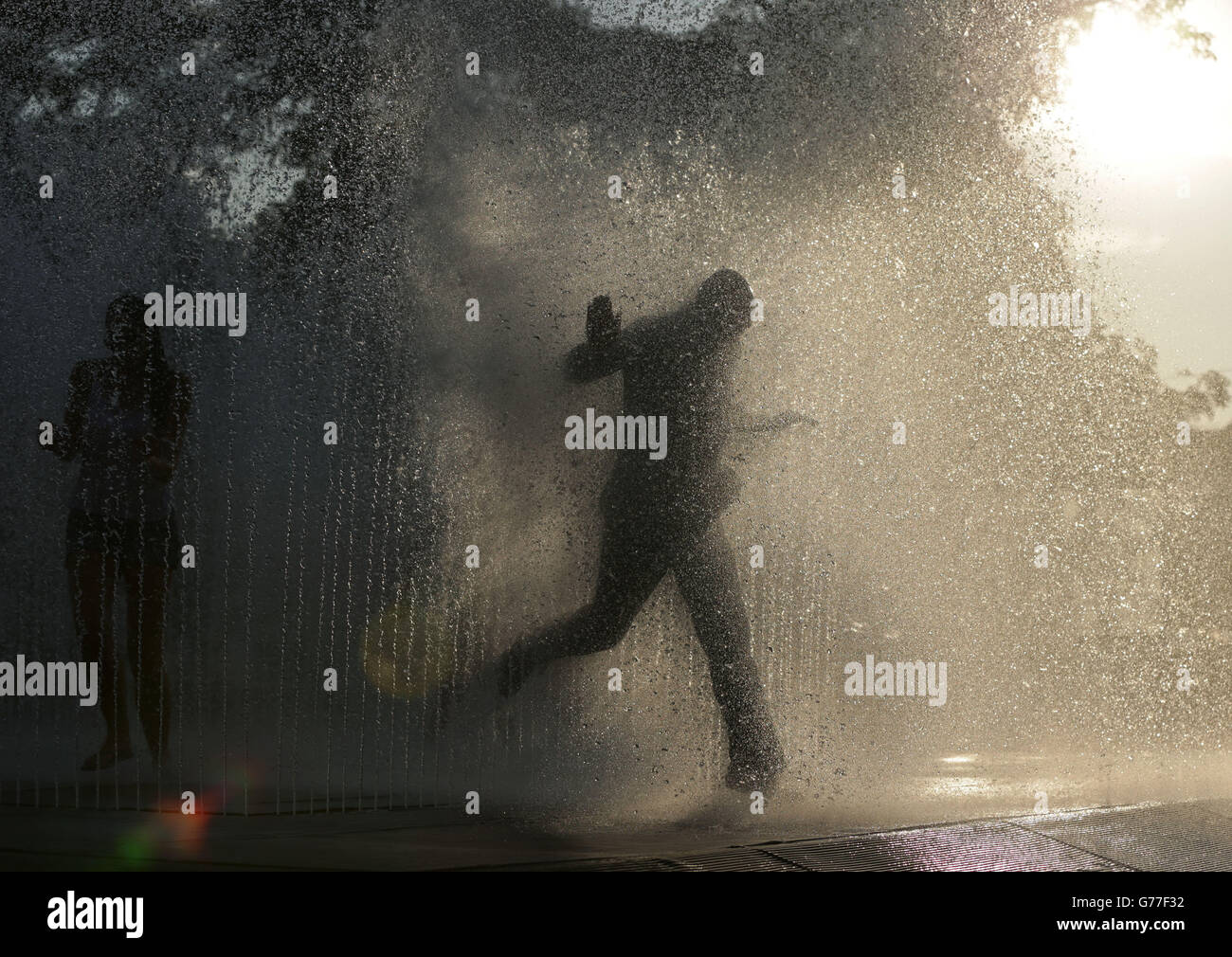 Summer weather July 24 Stock Photo - Alamy