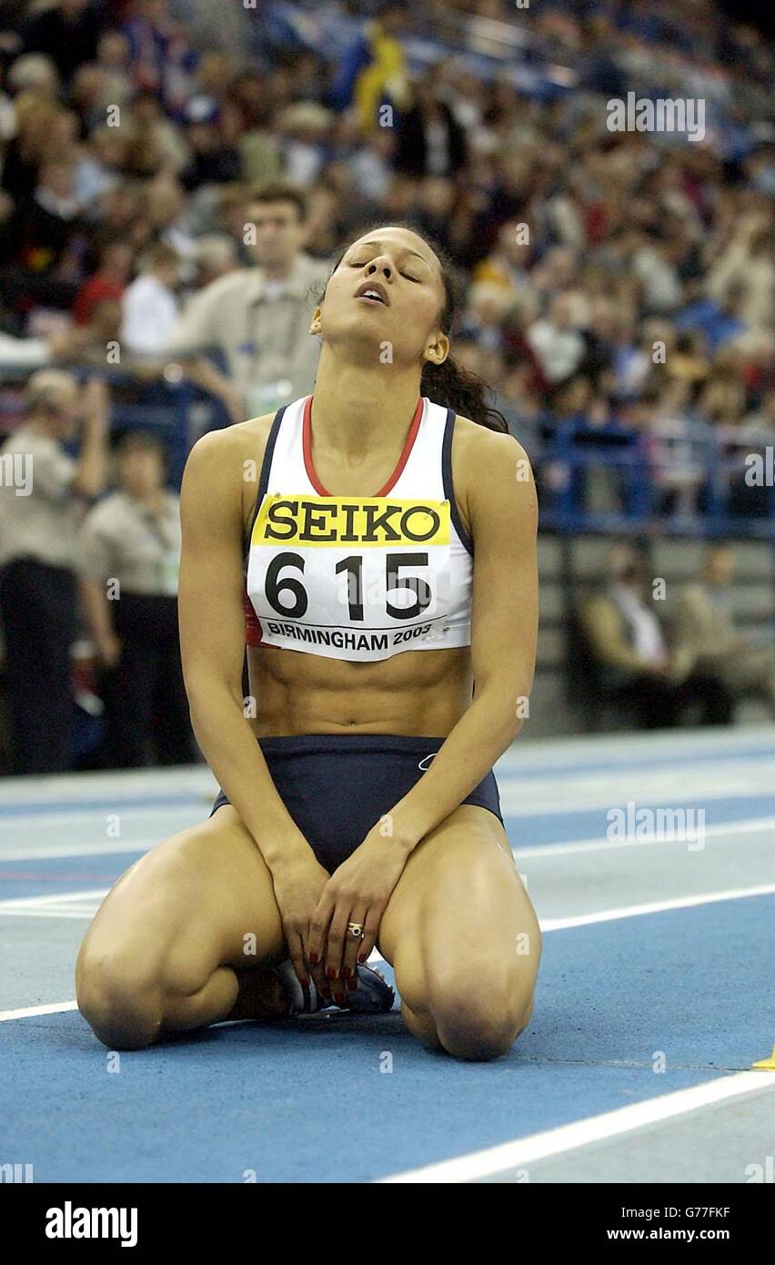 Great Britain's Jo Fenn can't hide her disappointment after losing the ...