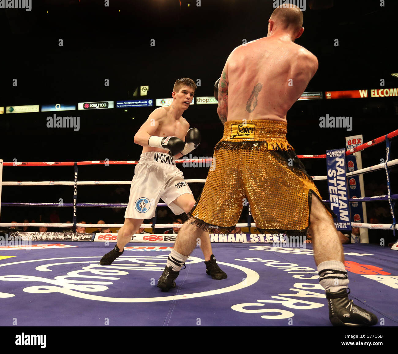 Boxing - Phones4U Arena - Manchester Stock Photo - Alamy