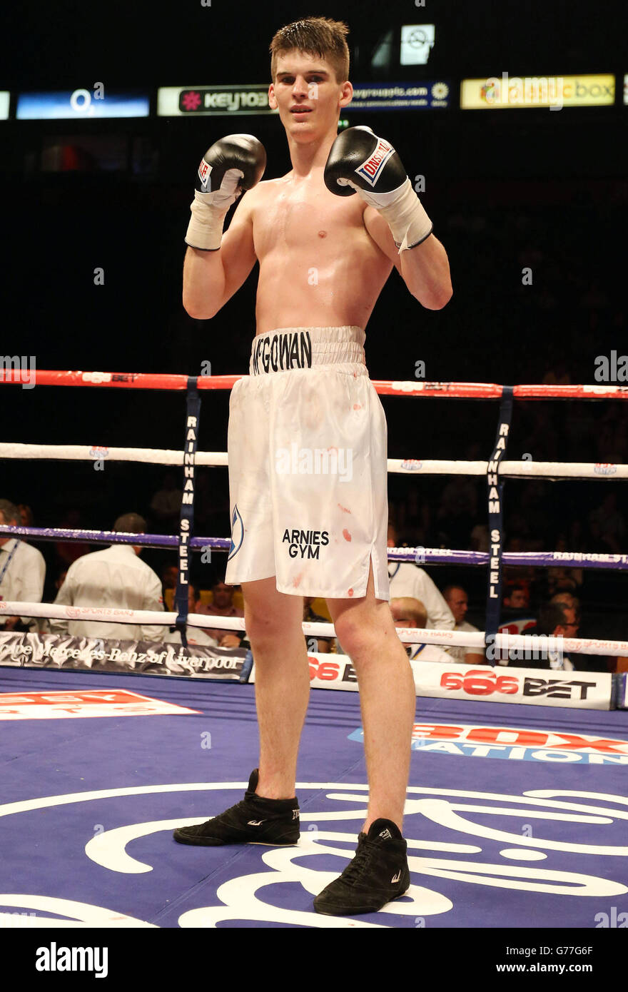 Boxing - Phones4U Arena - Manchester Stock Photo - Alamy