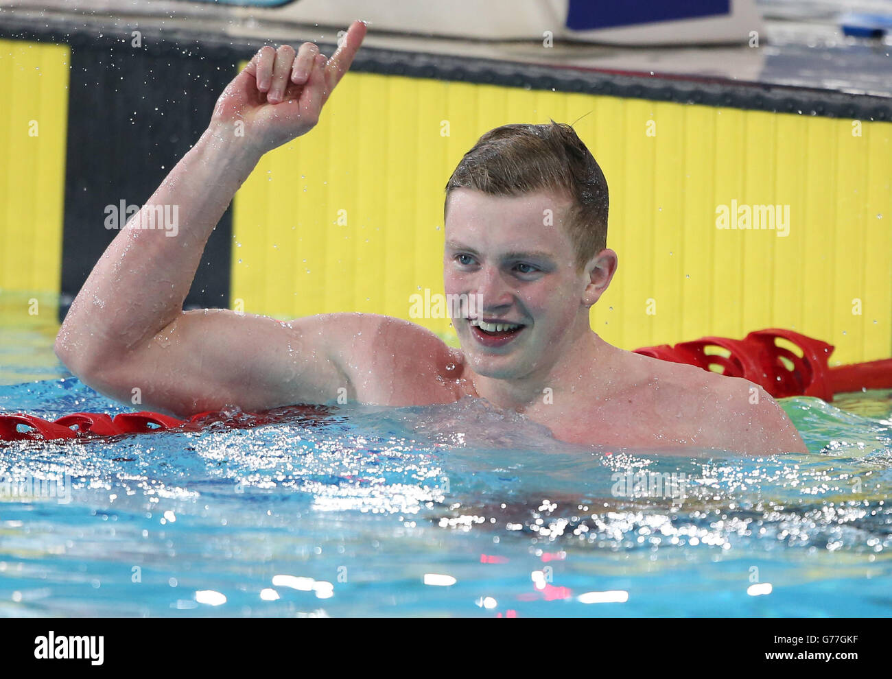 Commonwealth swimming sportspersonality2014cont hi-res stock ...