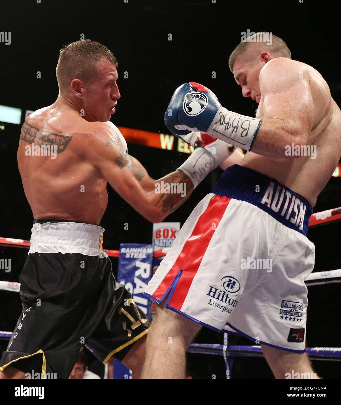 Boxing - Phones4U Arena - Manchester Stock Photo - Alamy