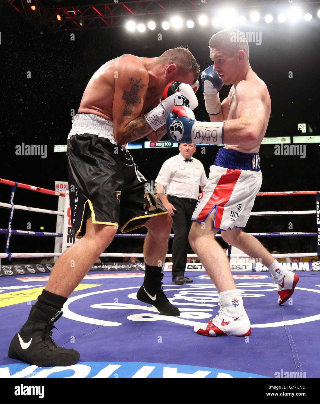 Boxing - Phones4U Arena - Manchester Stock Photo - Alamy