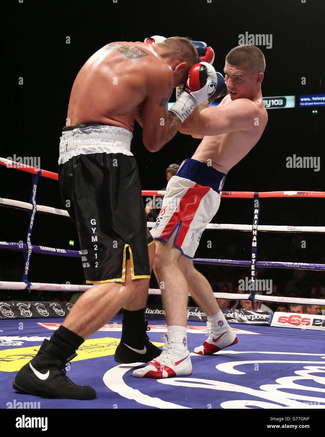 Boxing - Phones4U Arena - Manchester Stock Photo - Alamy