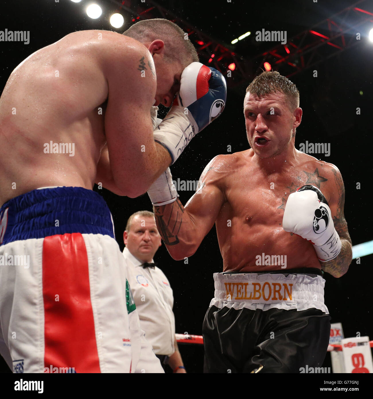 Boxing - Phones4U Arena - Manchester Stock Photo - Alamy