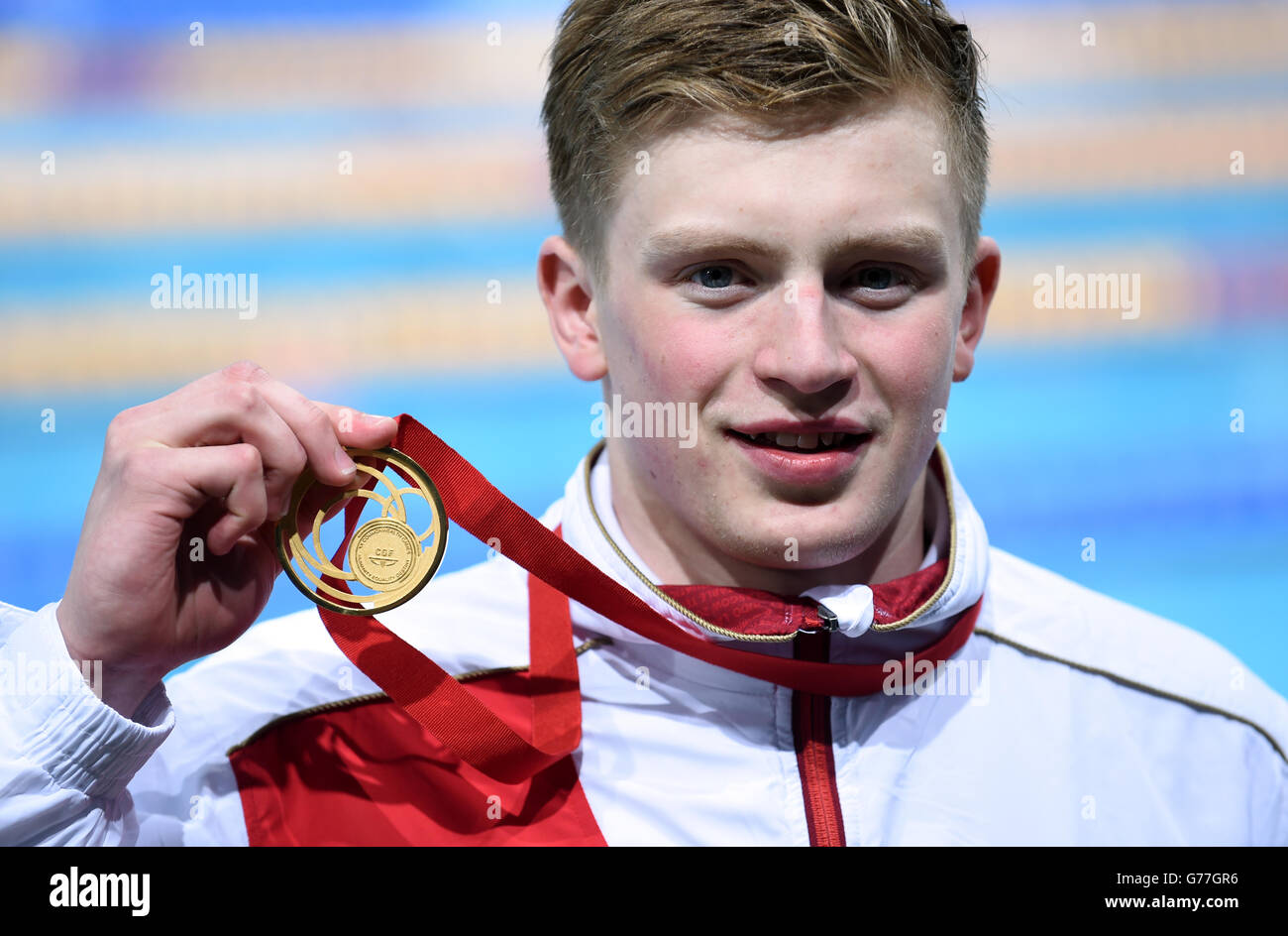 Commonwealth swimming sportspersonality2014cont hi-res stock ...