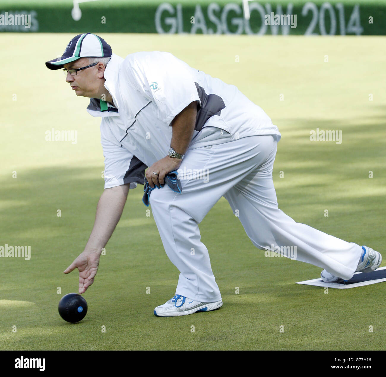 Norther Ireland Neil Boot in action during Men's Triples Final at ...