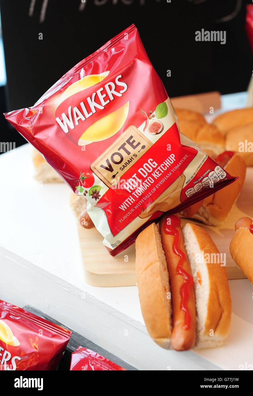 Walkers' Do Us A Flavour campaign - London Stock Photo - Alamy