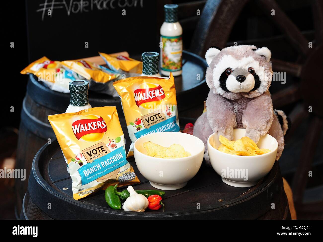 Ranch Raccoon, one of the 6 finalists of the Walkers' Do Us A Flavour ...