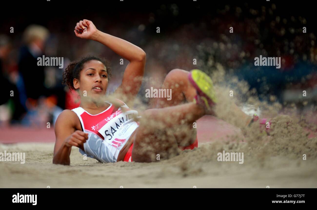Sport - 2014 Commonwealth Games - Day Six. England's Laura Samuel on ...
