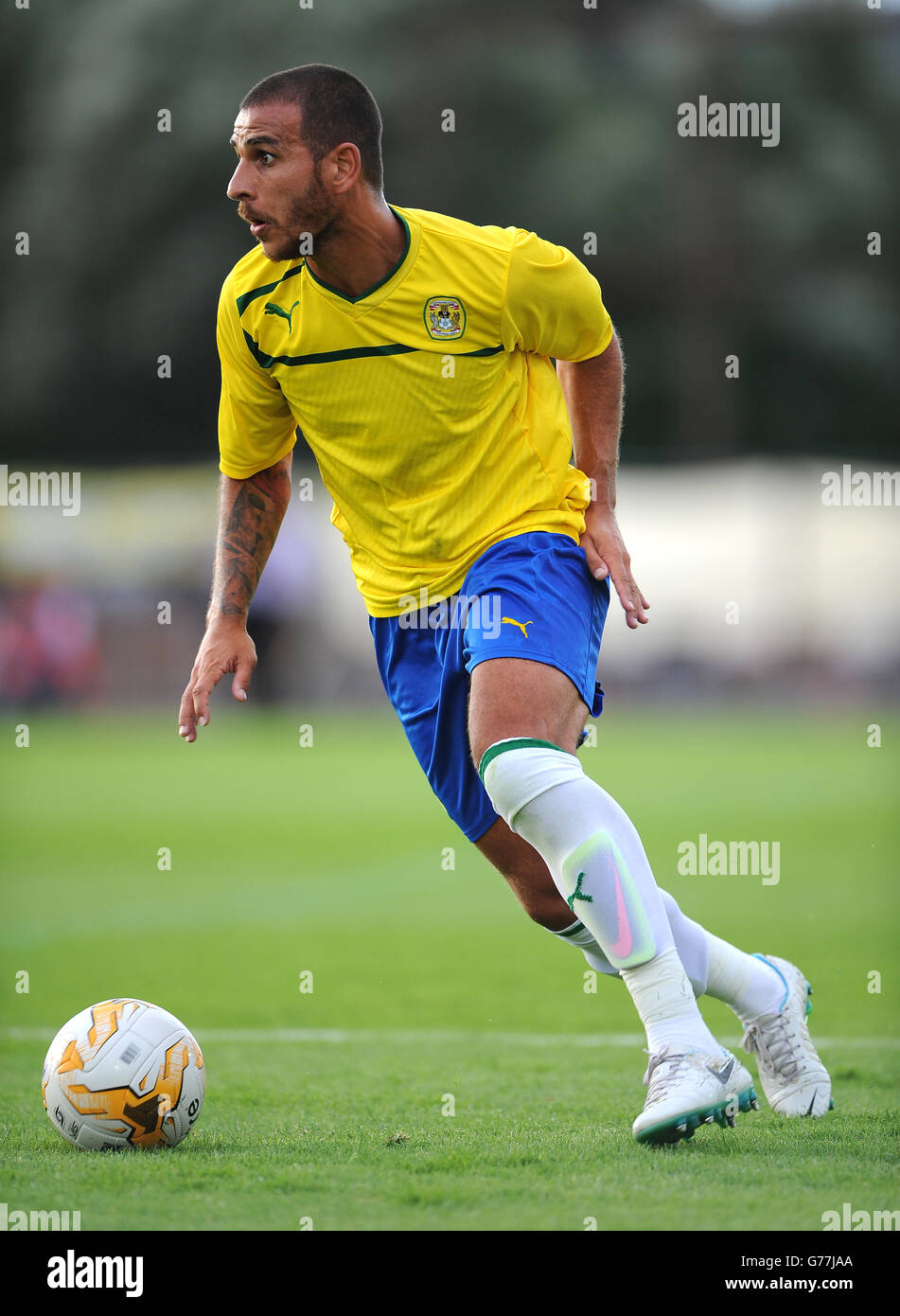 Soccer - Pre Season Friendly - Newport County v Coventry City - Spytty ...