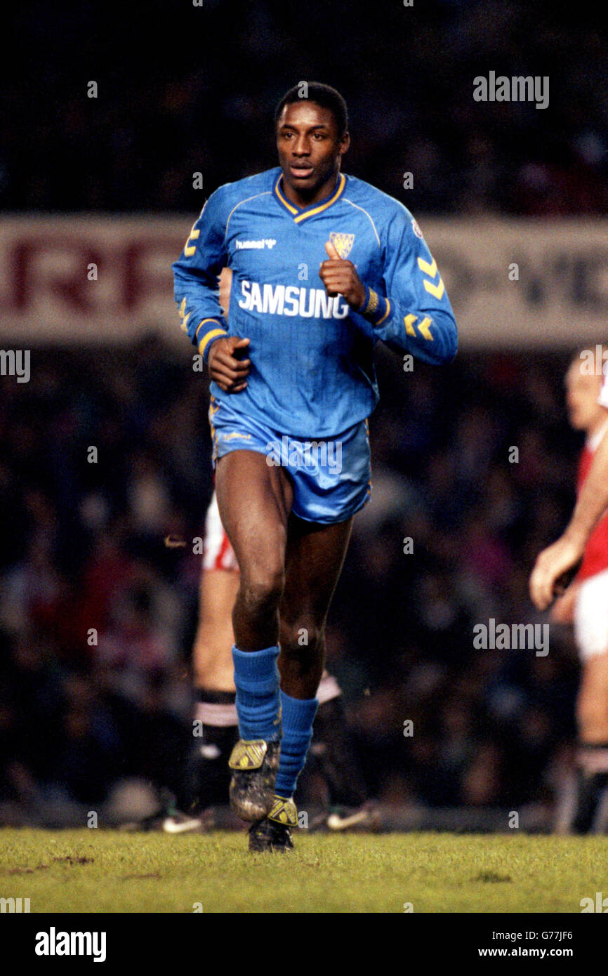 John fashanu hi-res stock photography and images - Alamy