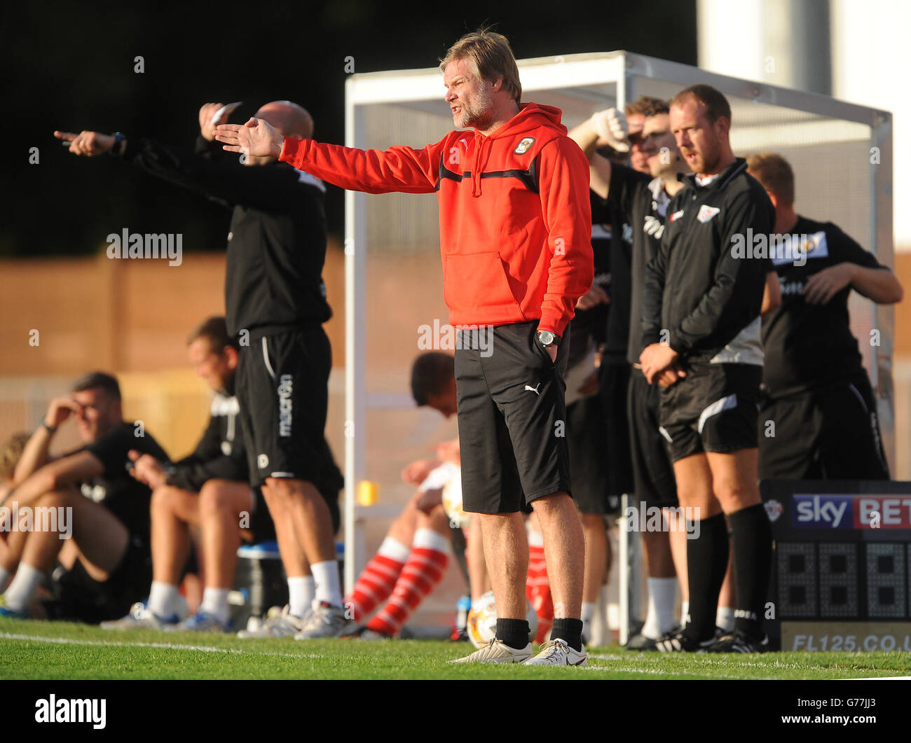 Soccer - Pre Season Friendly - Newport County v Coventry City - Spytty ...