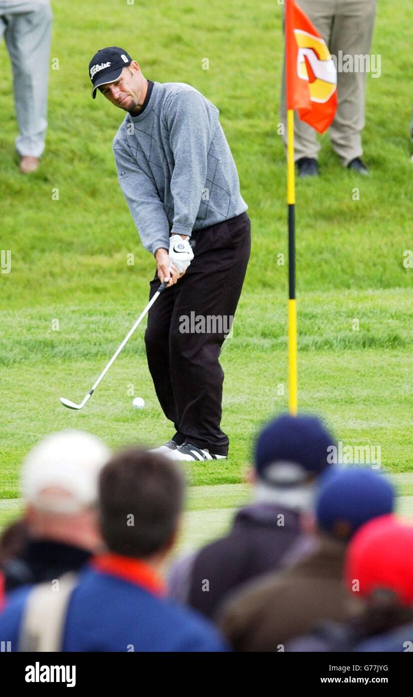 New Zealand's Stephen Scahill during the Benson and Hedges ...