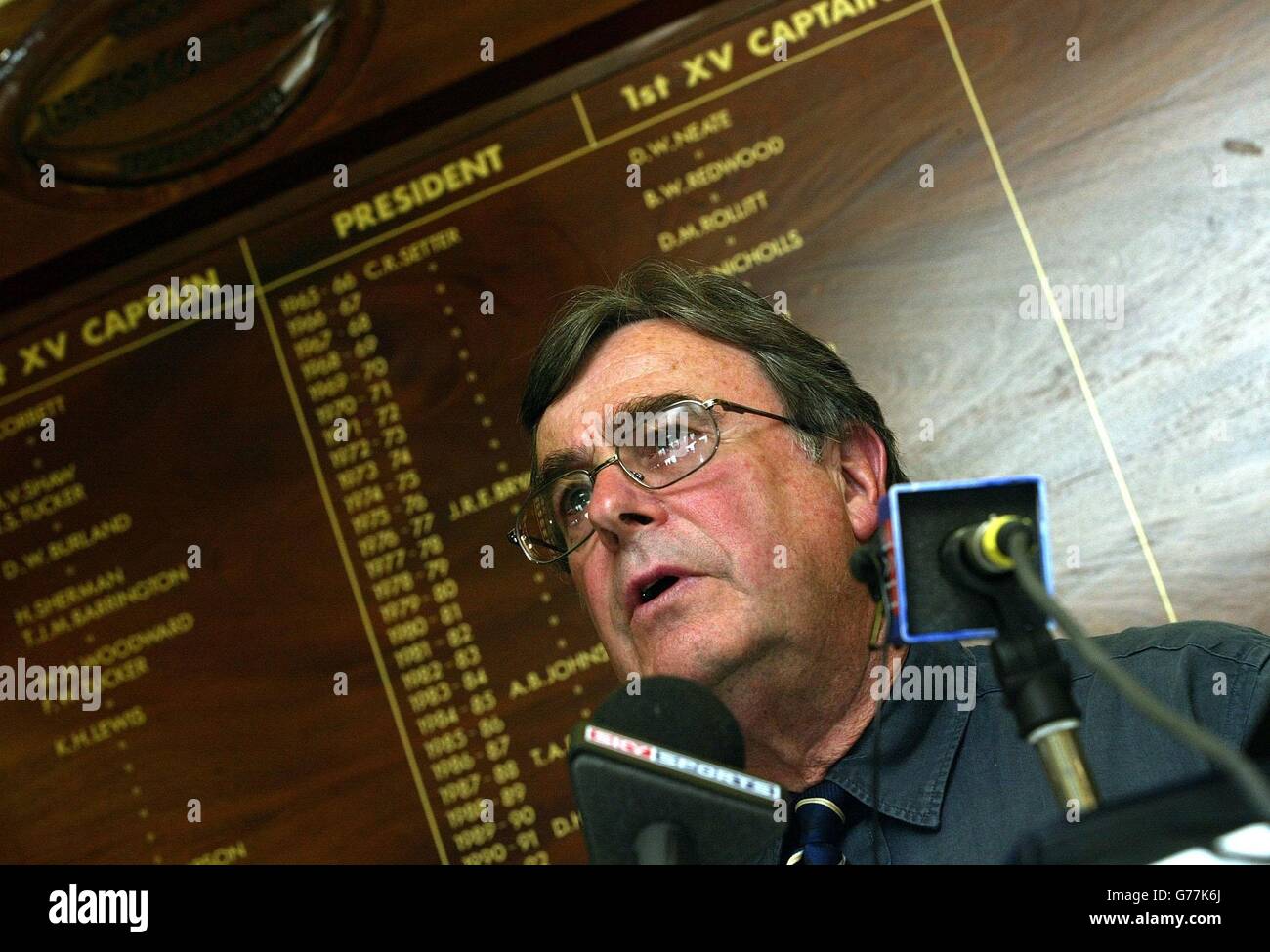 Bristol Shoguns Chairman Malcolm Pearce Stock Photo - Alamy