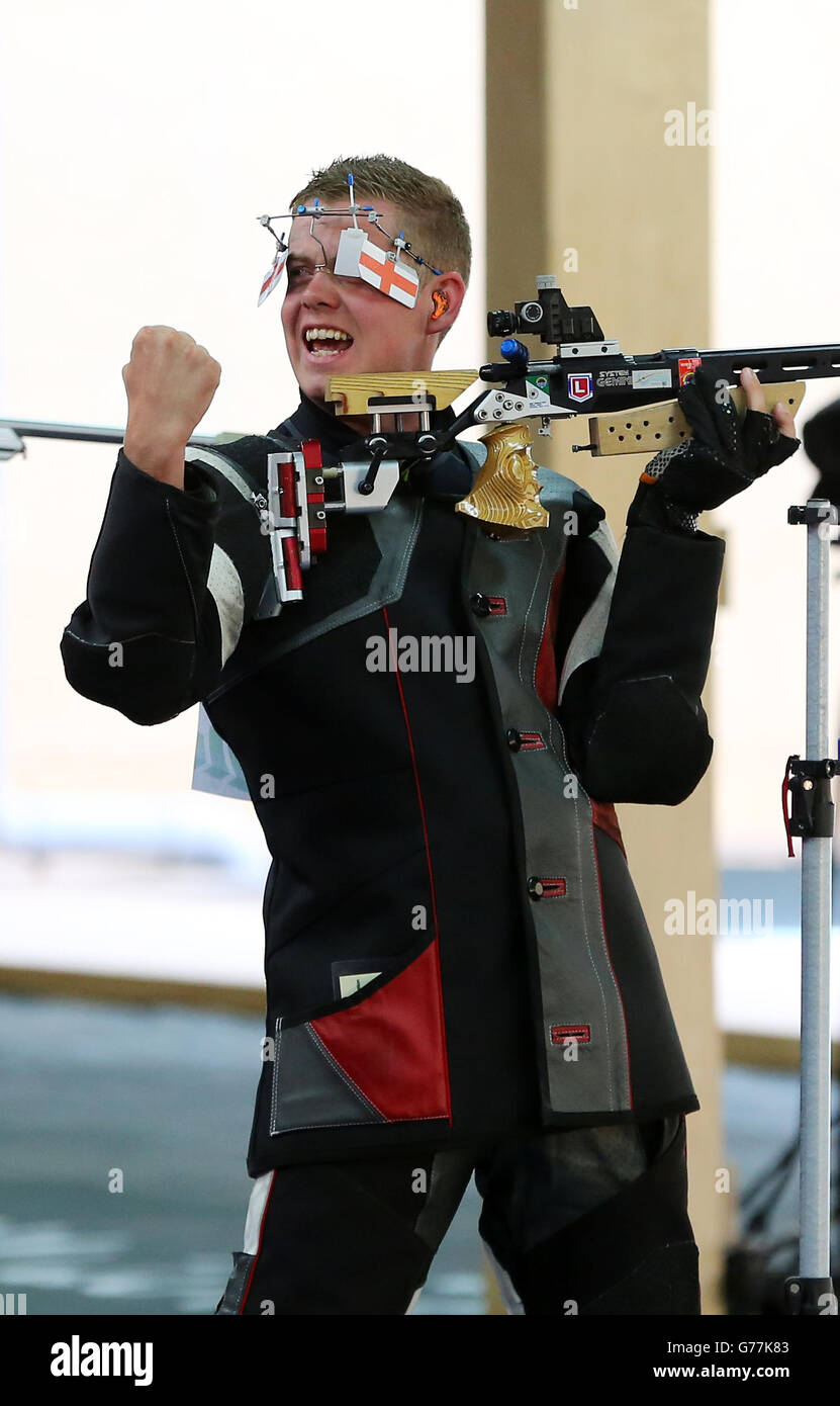 Sport - 2014 Commonwealth Games - Day Six. England's Daniel Rivers ...