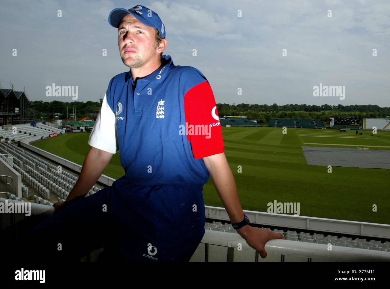 Steve harmison photocall hi-res stock photography and images - Alamy