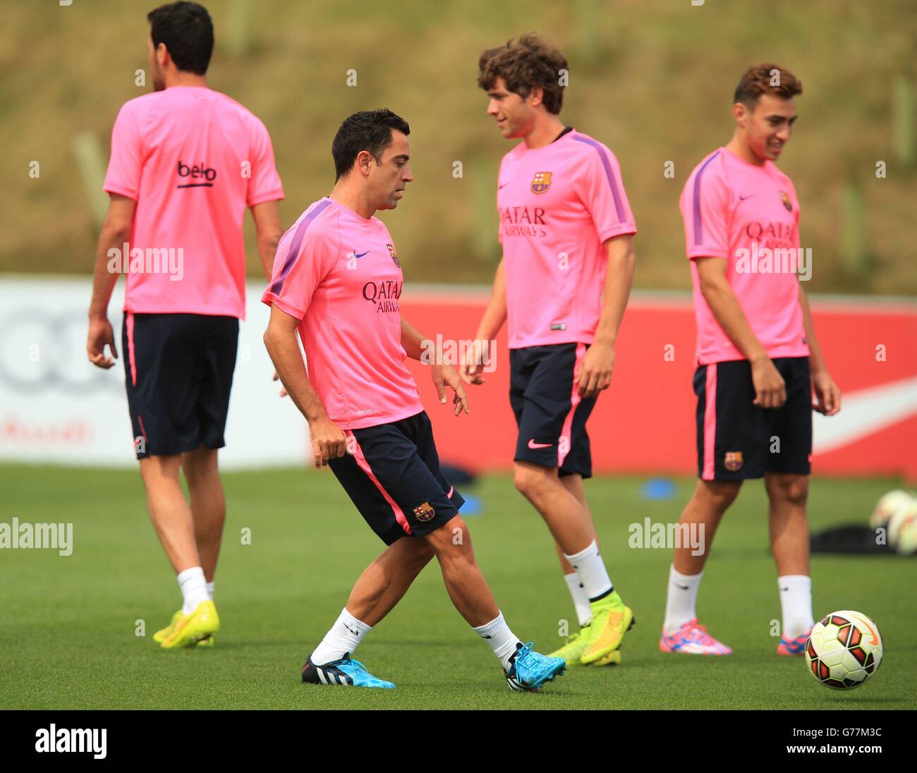 Pre season training football hi-res stock photography and images - Alamy