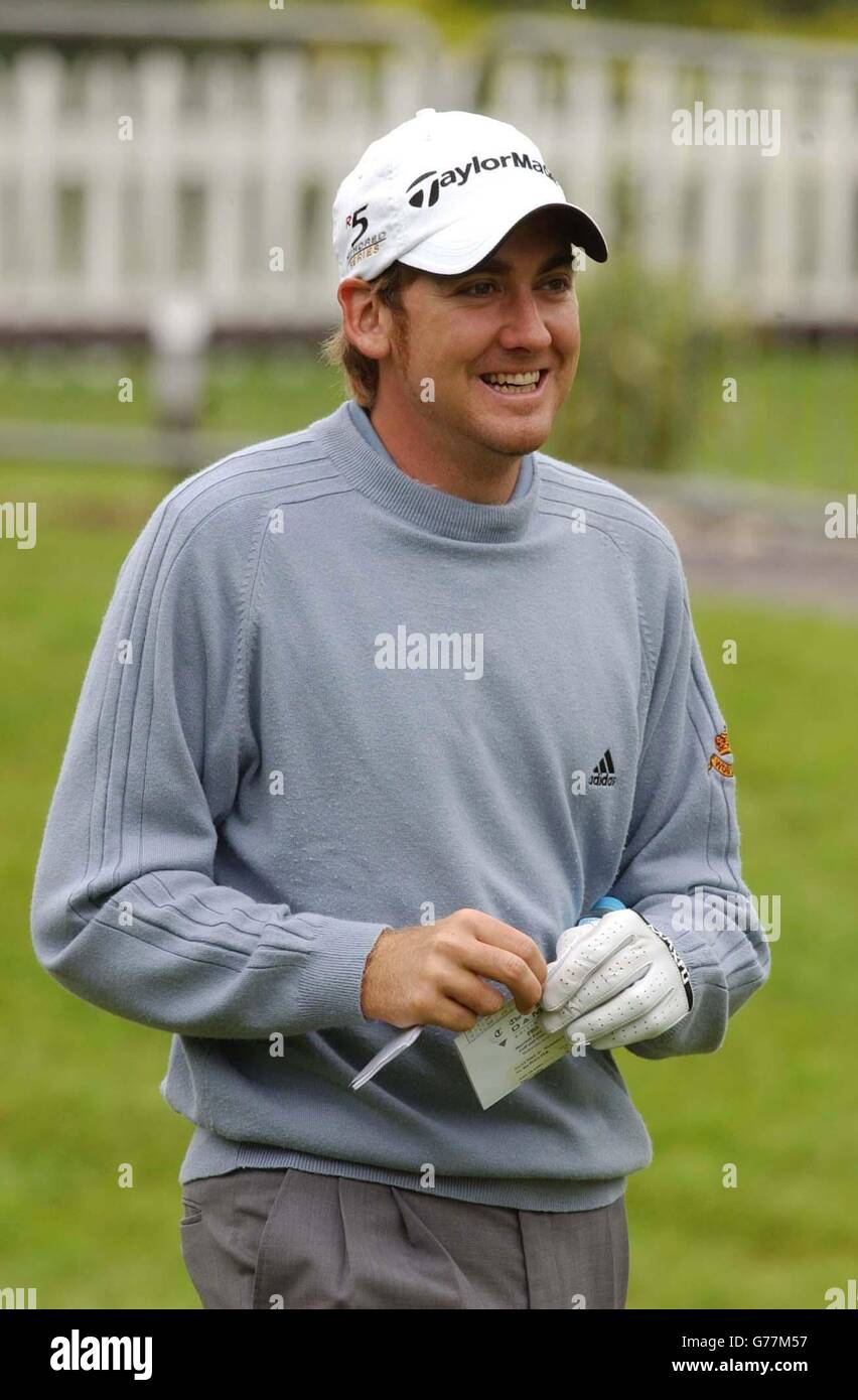 Englands ian poulter during during the british masters pro am hi-res ...