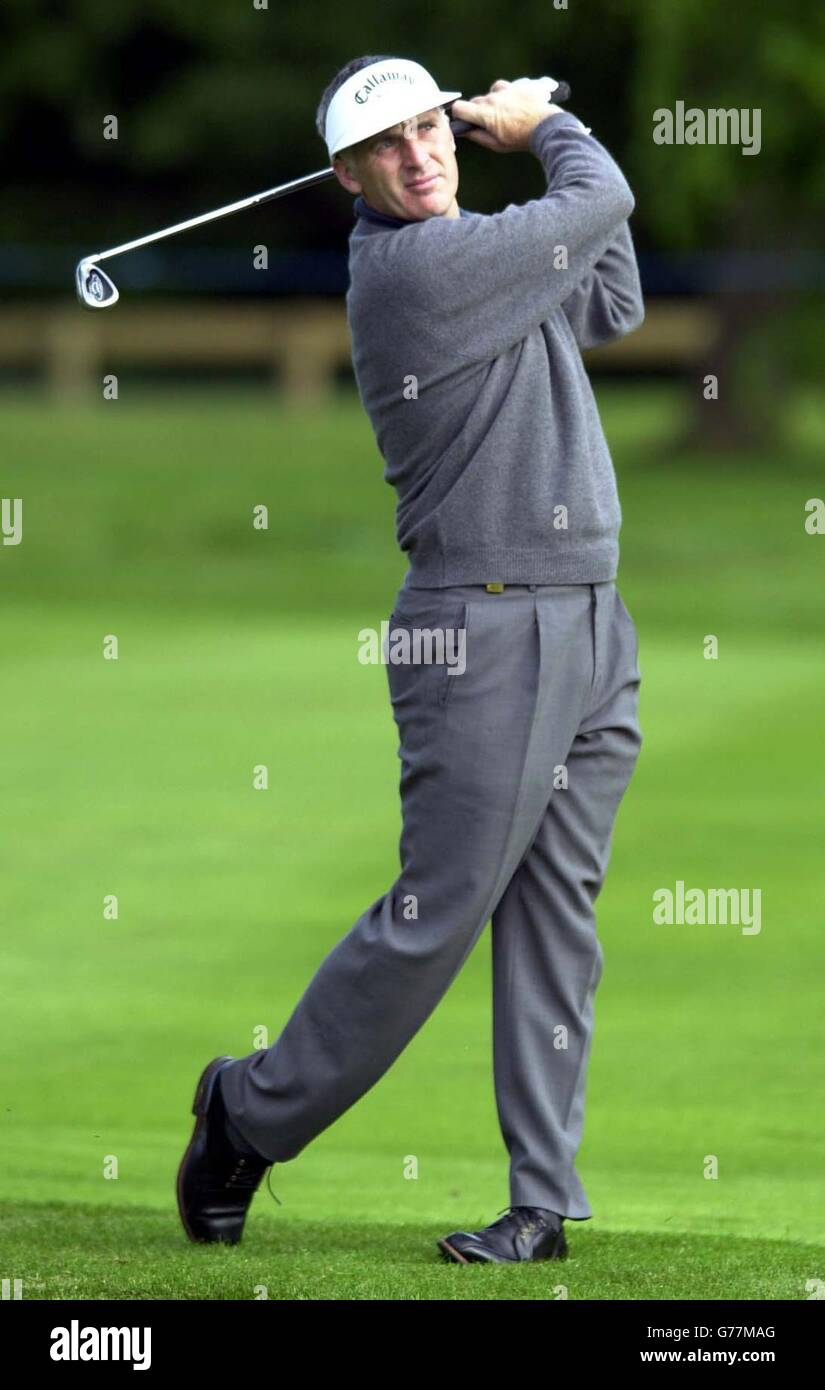 British Masters Golf - Phillip Price Stock Photo - Alamy