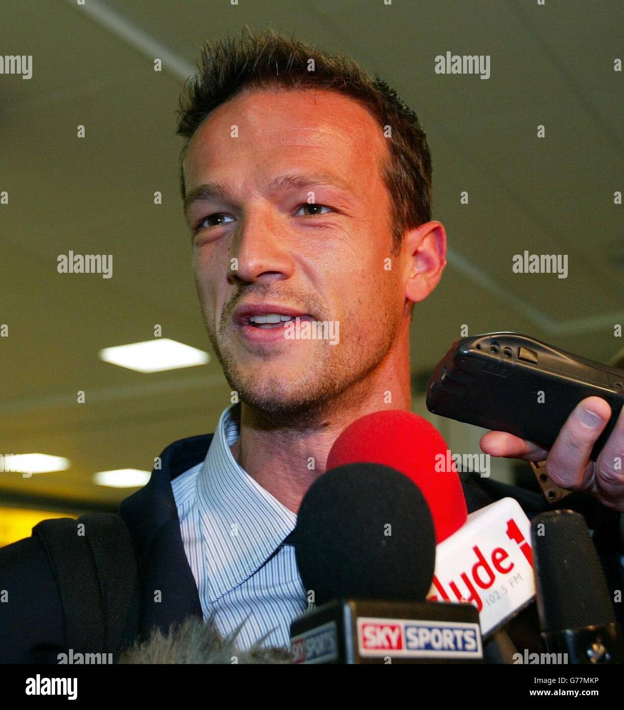 Fredi Bobic - Glasgow Airport Stock Photo - Alamy