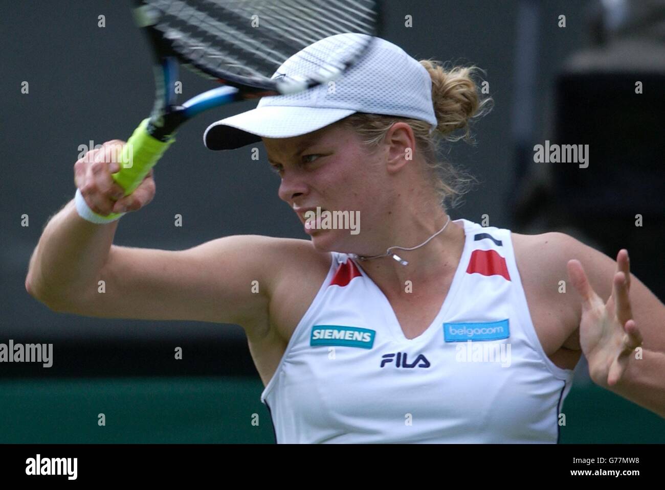Kim Clijsters Wimbledon Stock Photo - Alamy