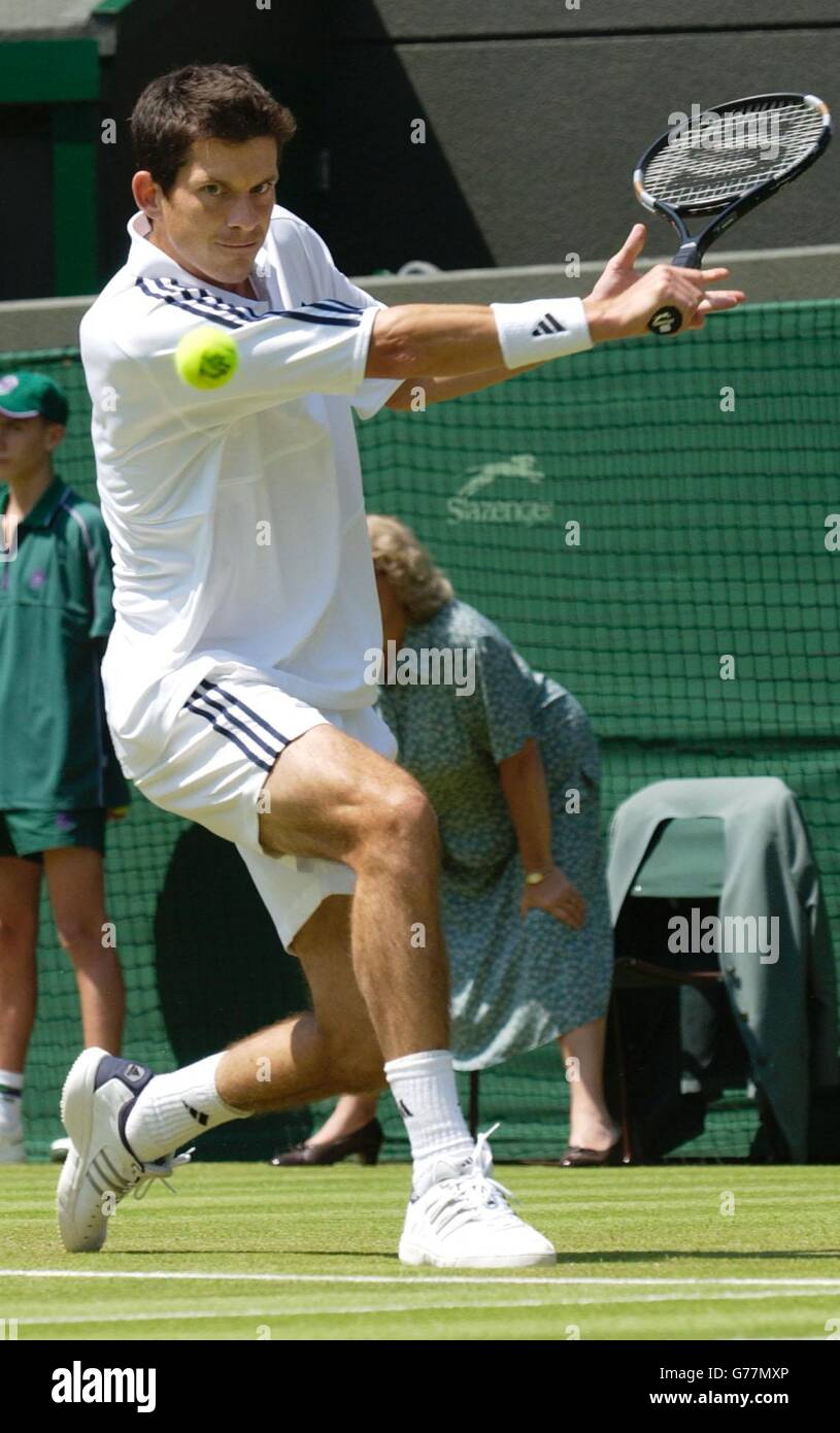 British tennis star tim henman hi-res stock photography and images - Alamy
