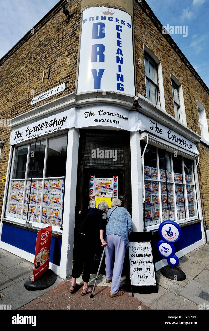 Handmade Felt Groceries Inside The Cornershop In Wellington Row High ...