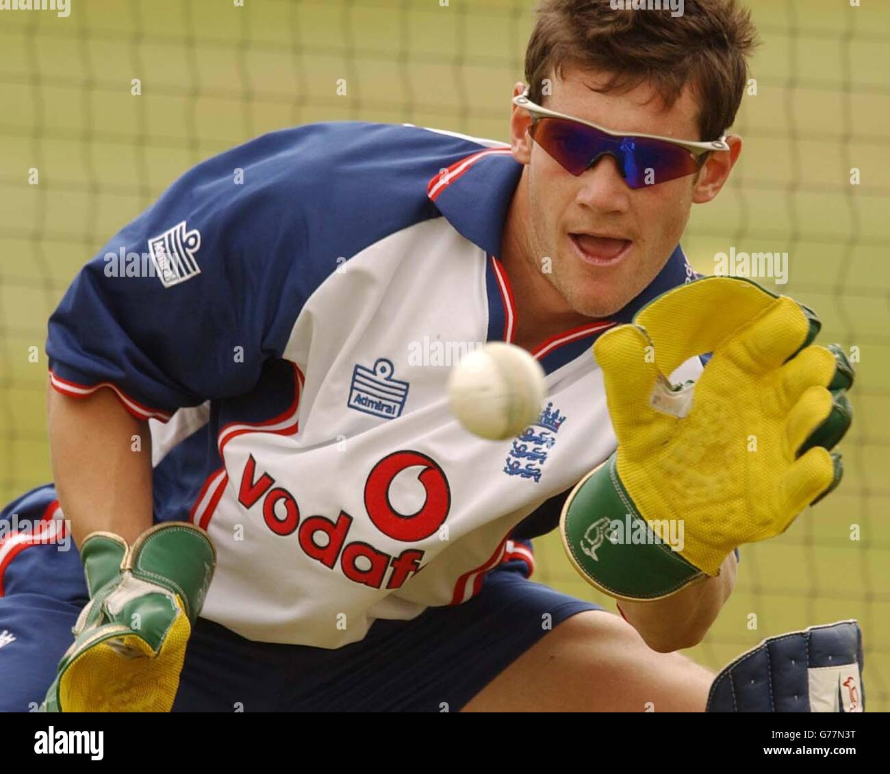 Cricket action chris read hi-res stock photography and images - Alamy