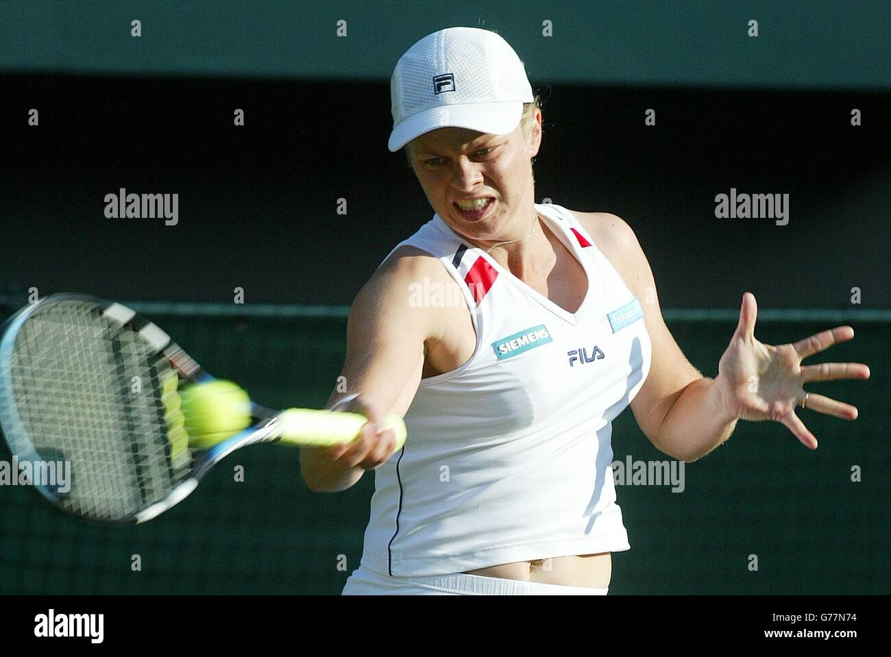 EDITORIAL USE ONLY, NOT FOR USE ON MOBILE PHONES Kim Clijsters from ...