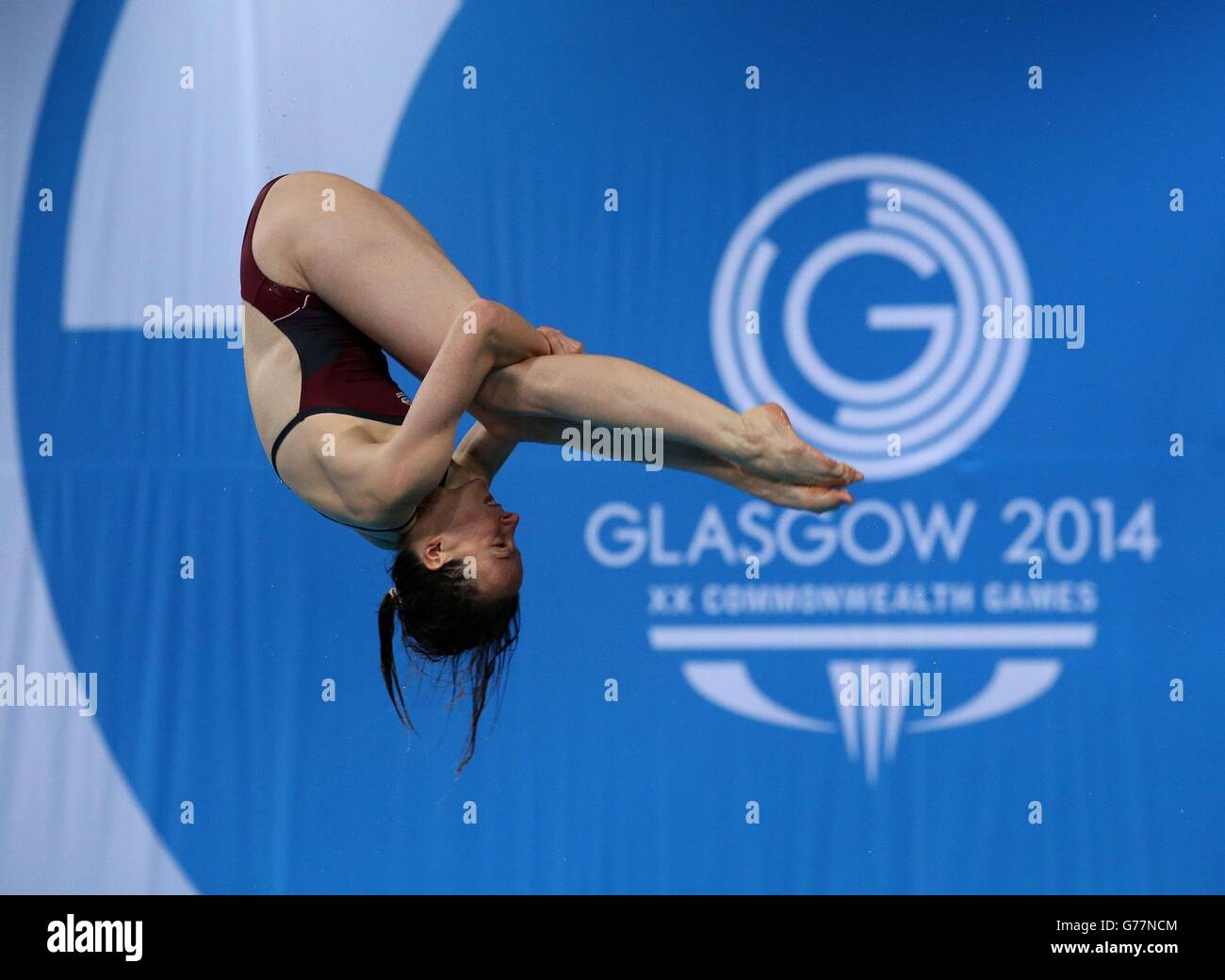 England's Rebecca Gallantree during the Diving Women's 3m Springboard ...