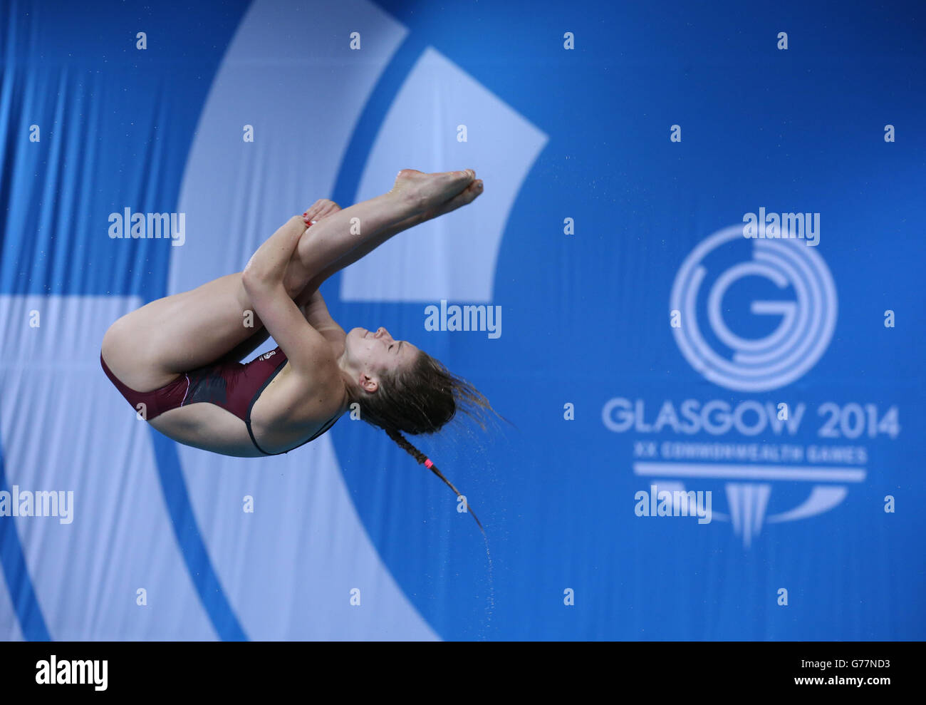 England's Hannah Starling during the Diving Women's 3m Springboard ...
