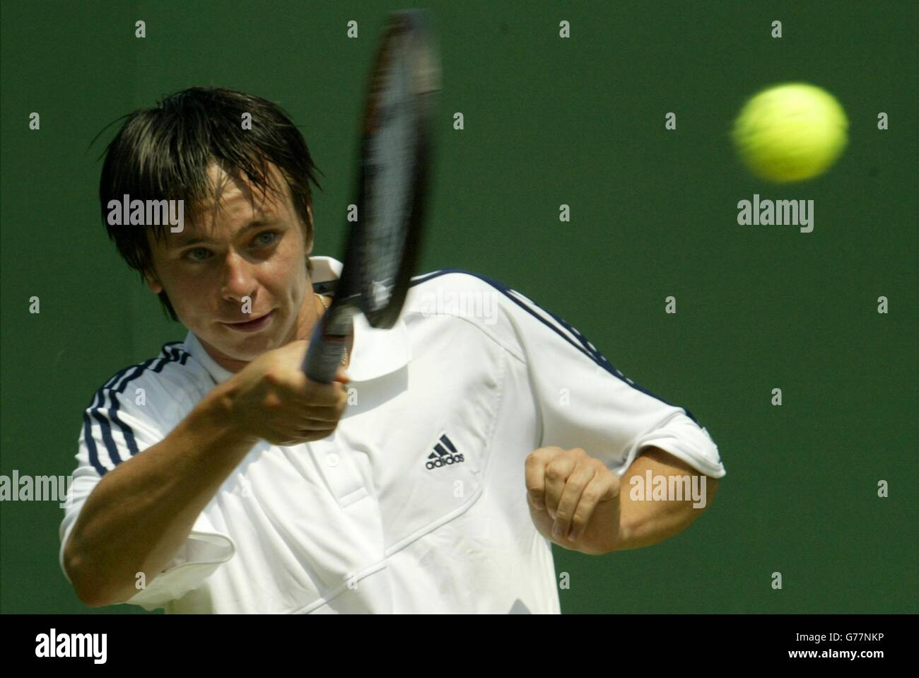 Robin Soderling - Wimbledon 2003 Stock Photo - Alamy