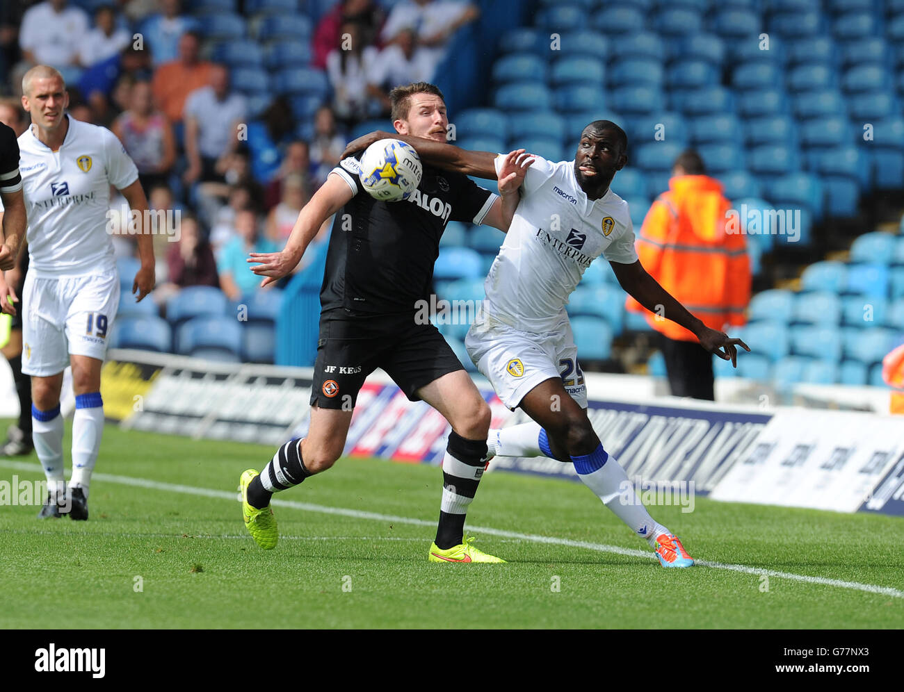 Soccer pre friendly leeds united dundee united elland road hi-res stock ...
