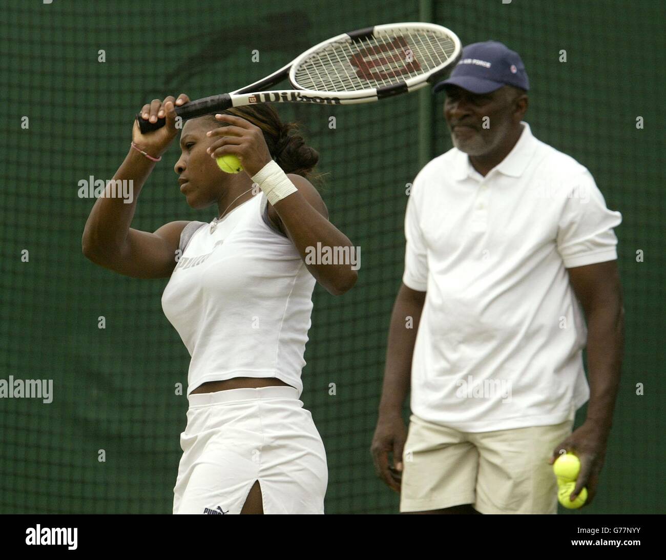 Richard williams tennis hi-res stock photography and images - Alamy