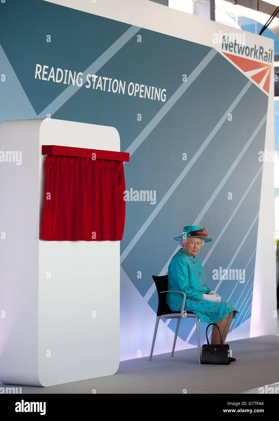 Reading Station official opening Stock Photo - Alamy