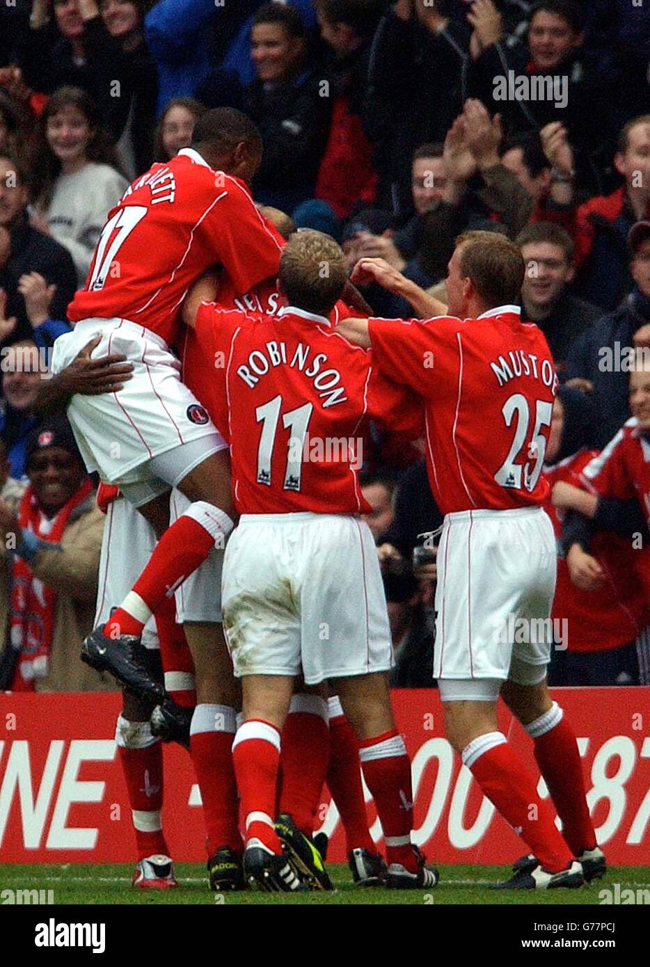 Charlton charlton athletic defeated middlesbrough 1 0 hi-res stock ...