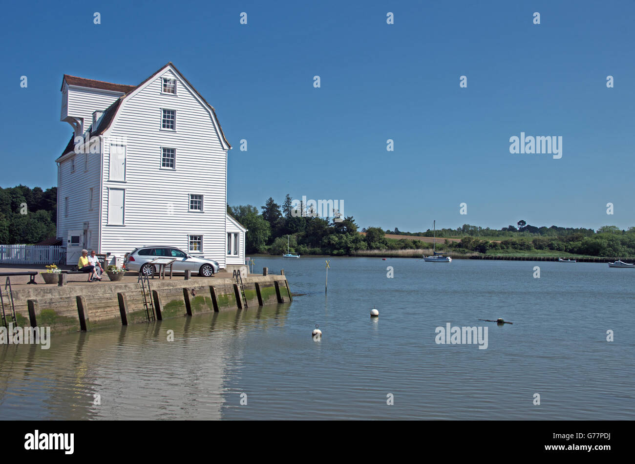 Woodbridge, Tide Mill, Deben Estary Suffolk East Anglia Suffolk Stock ...