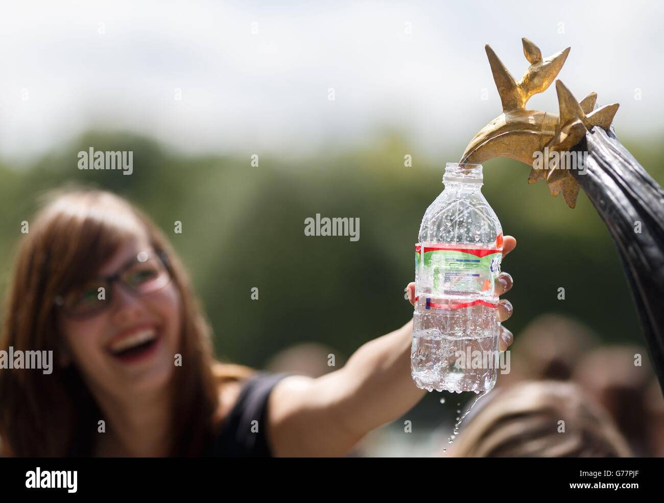 Summer weather July 17th Stock Photo - Alamy