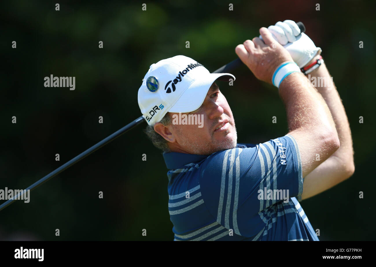 USA's Boo Weekley during day one of the 2014 Open Championship at Royal ...