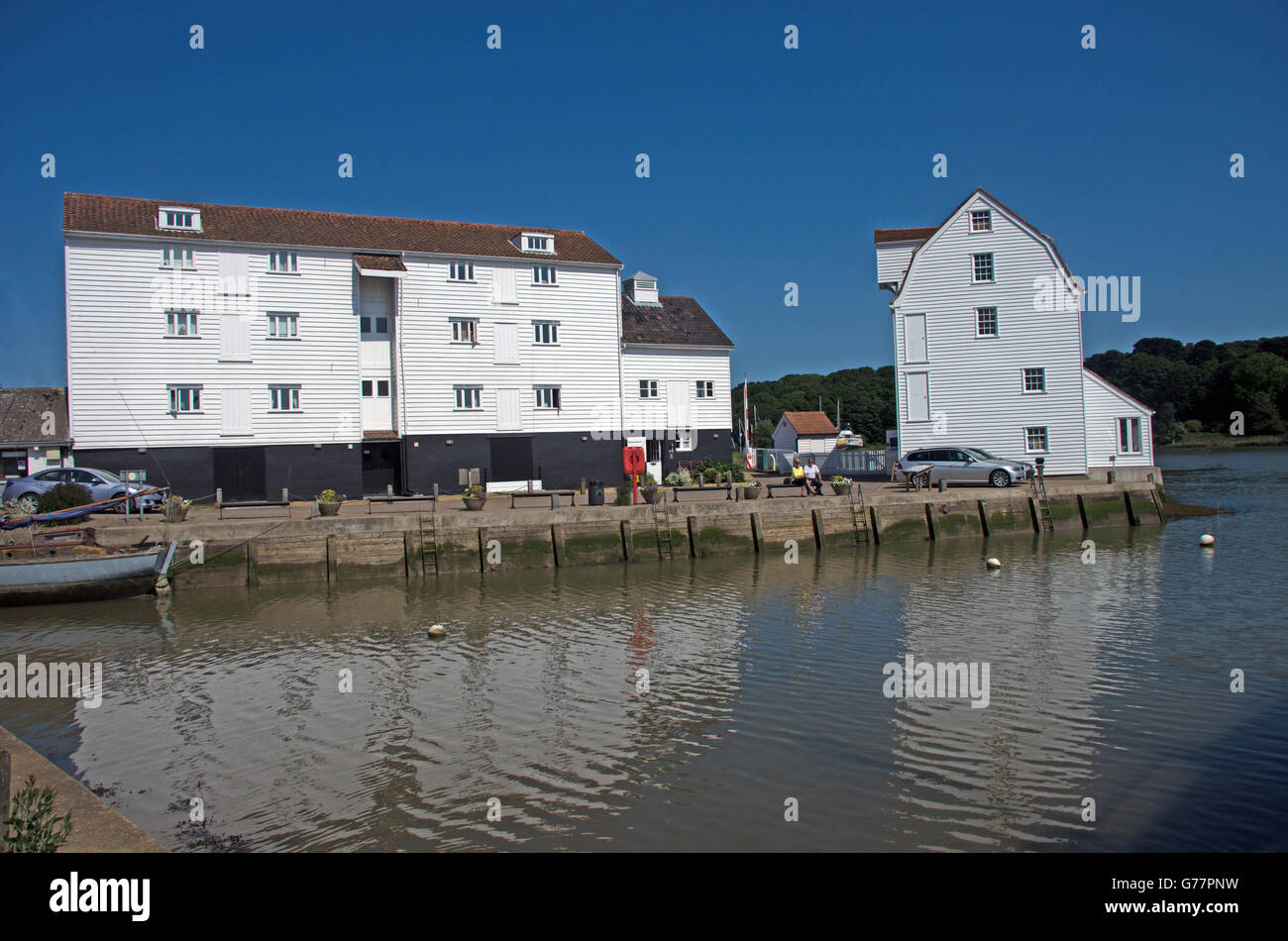 Woodbridge, Tide Mill, and Granary, Deben Estary Suffolk East Anglia ...