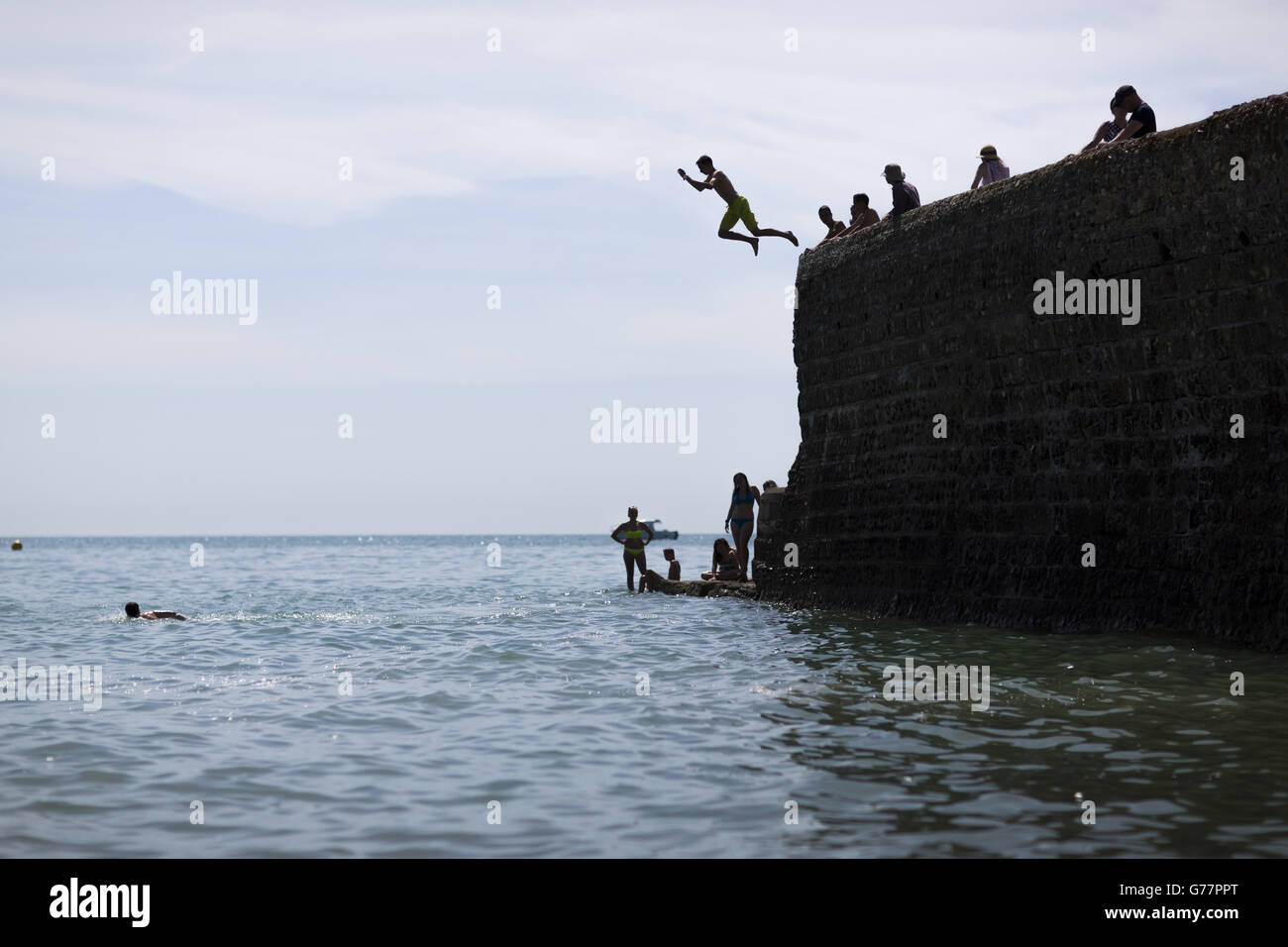 Summer weather July 17th Stock Photo - Alamy
