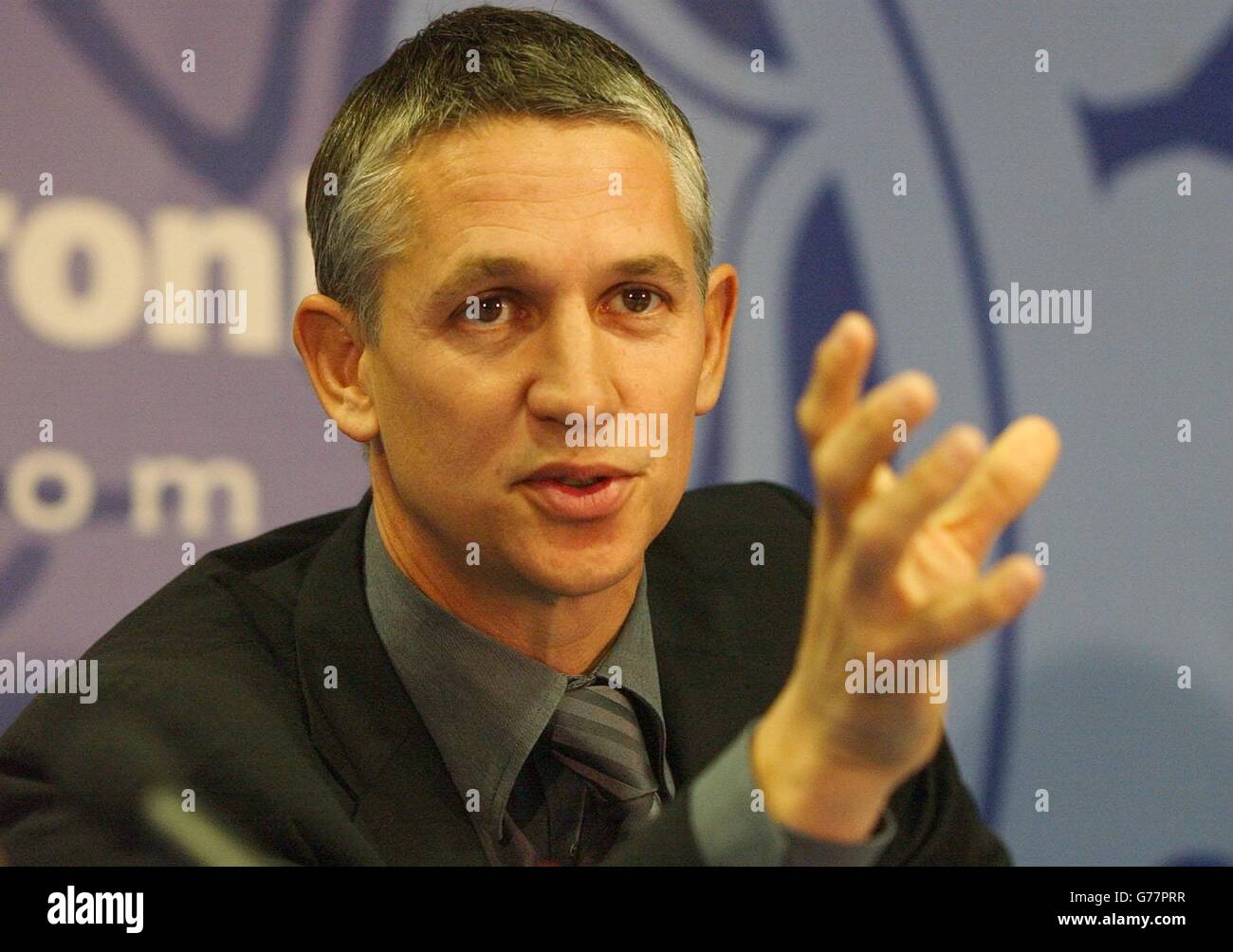 Gary lineker of leicester city football club hi-res stock photography ...