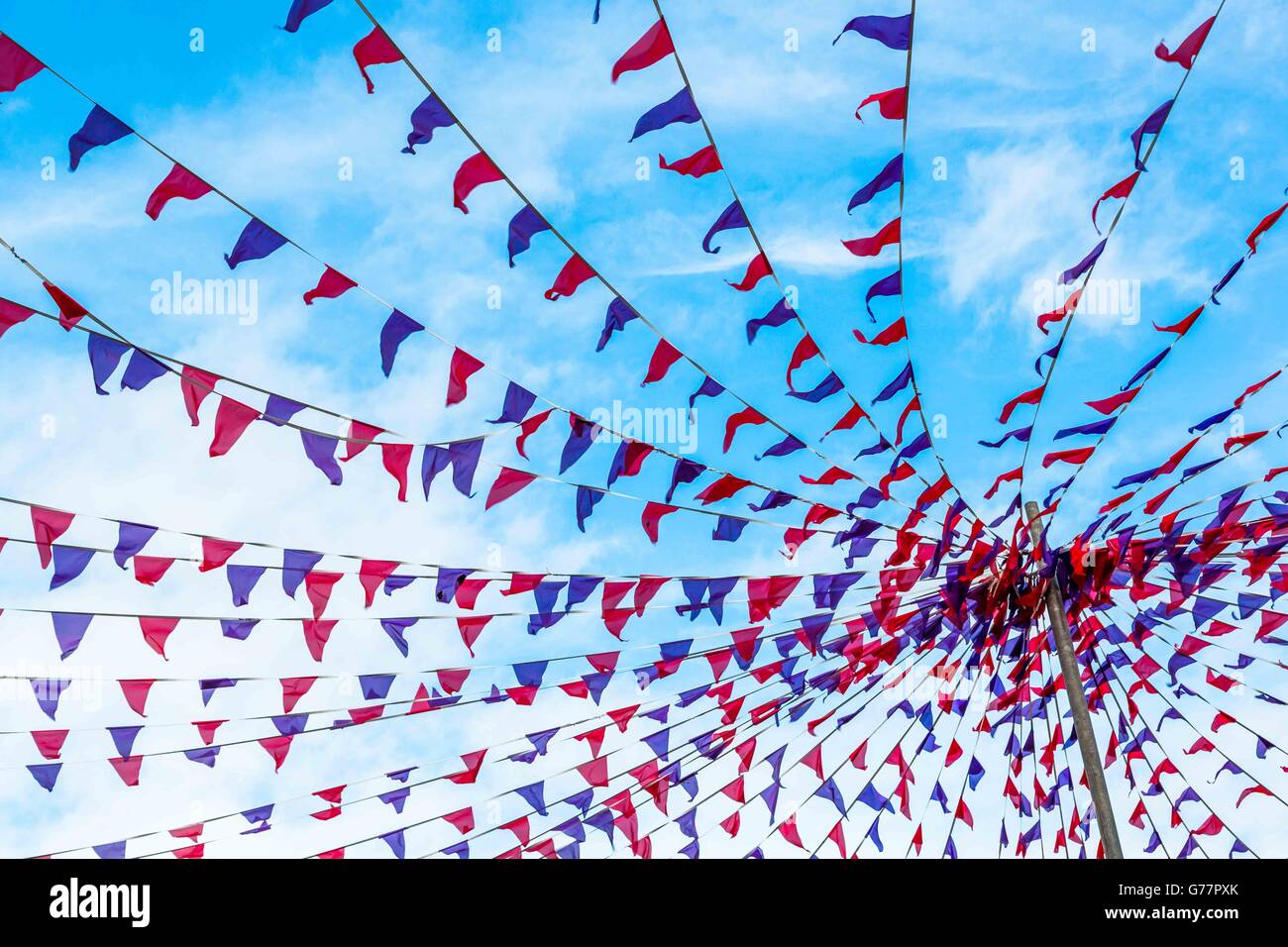 Carnival bunting hi-res stock photography and images - Alamy