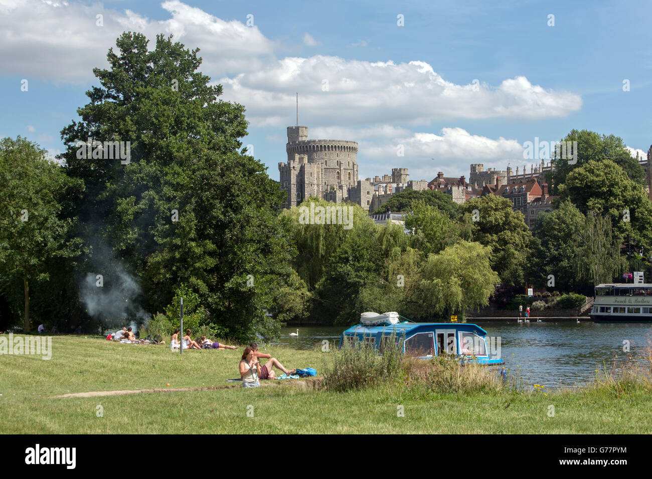 Summer weather July 17th Stock Photo - Alamy